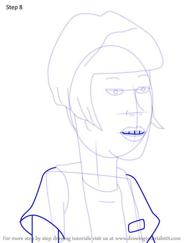 How to Draw Cindi from King of the Hill (King of the Hill) Step by Step ...