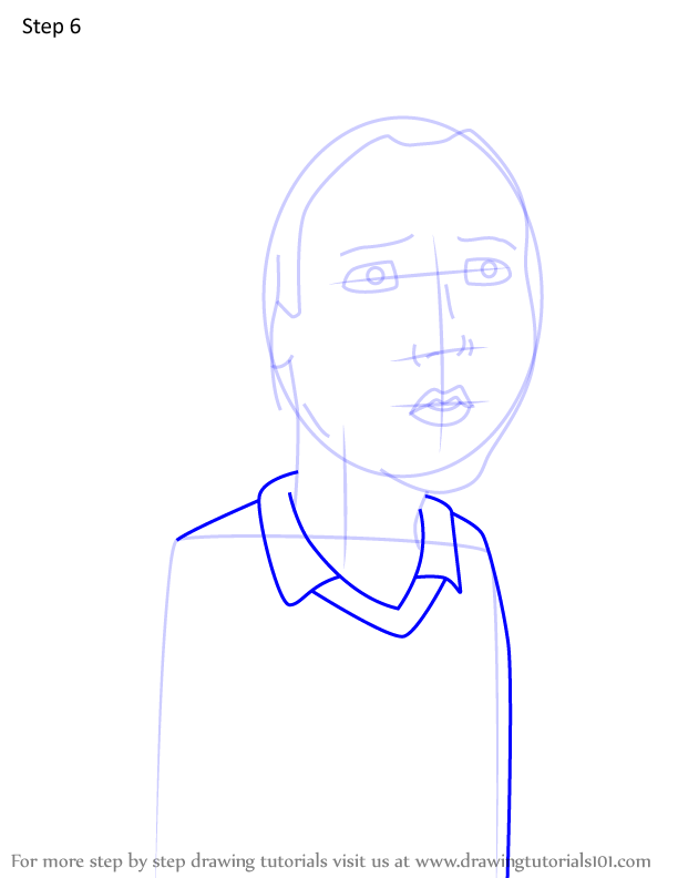 How to Draw Dawn Thistle from King of the Hill (King of the Hill) Step ...