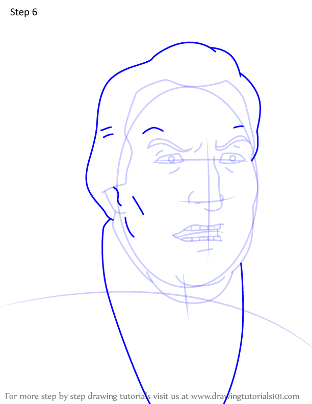 How to Draw Don from King of the Hill (King of the Hill) Step by Step ...