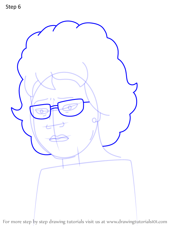 How to Draw Dora Shelwyn from King of the Hill (King of the Hill) Step ...
