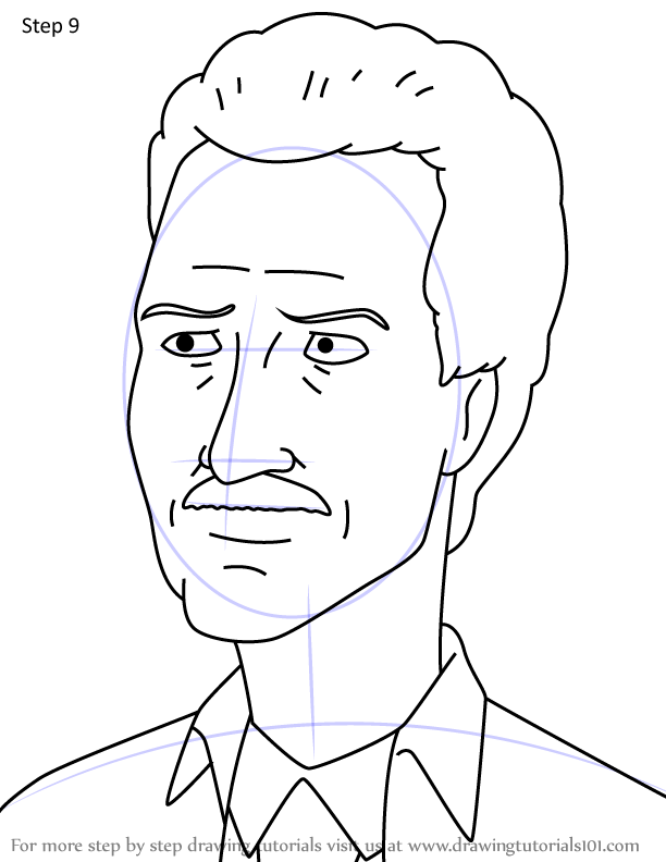 How to Draw Dr. Mark Seldon from King of the Hill (King of the Hill ...