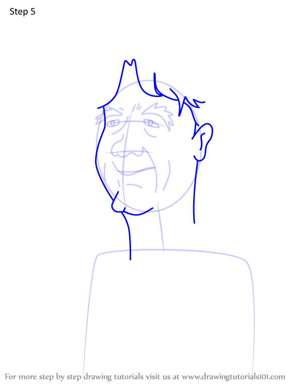 How to Draw Earl from King of the Hill (King of the Hill) Step by Step ...