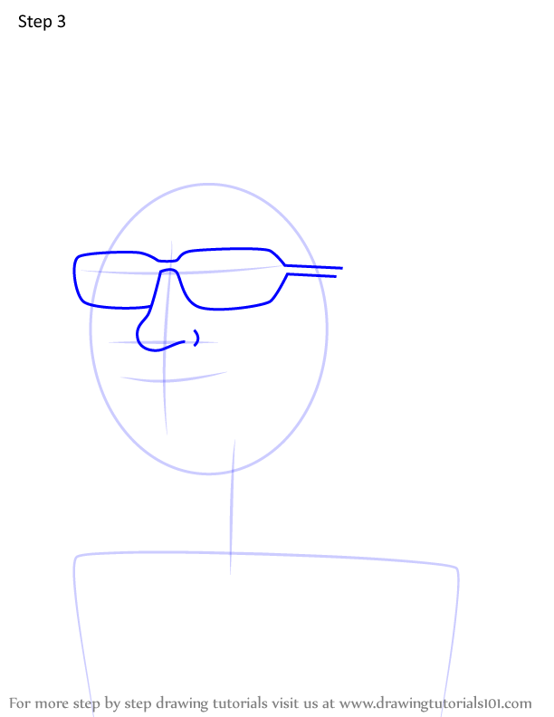 How to Draw Frank Beard from King of the Hill (King of the Hill) Step ...