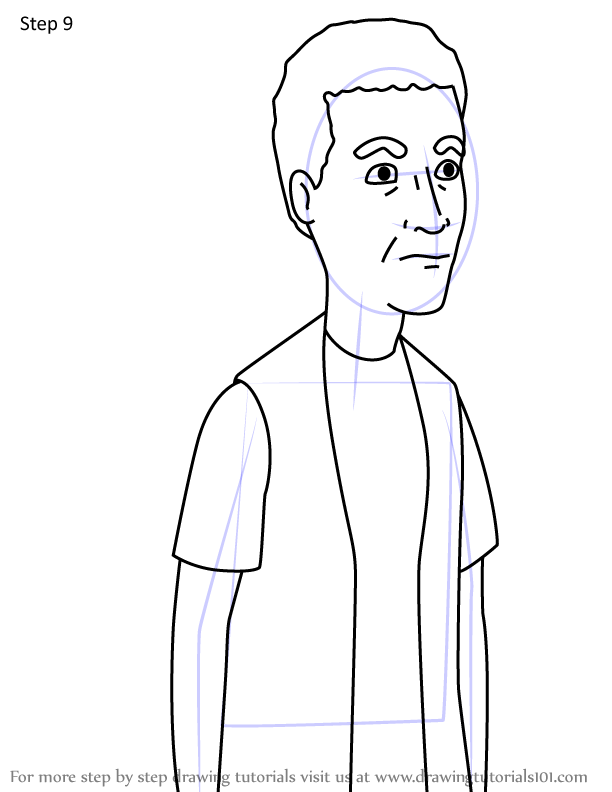 How to Draw Freddie Hakimi from King of the Hill (King of the Hill ...