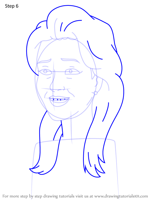 How to Draw Kadee Calhoun from King of the Hill (King of the Hill) Step ...