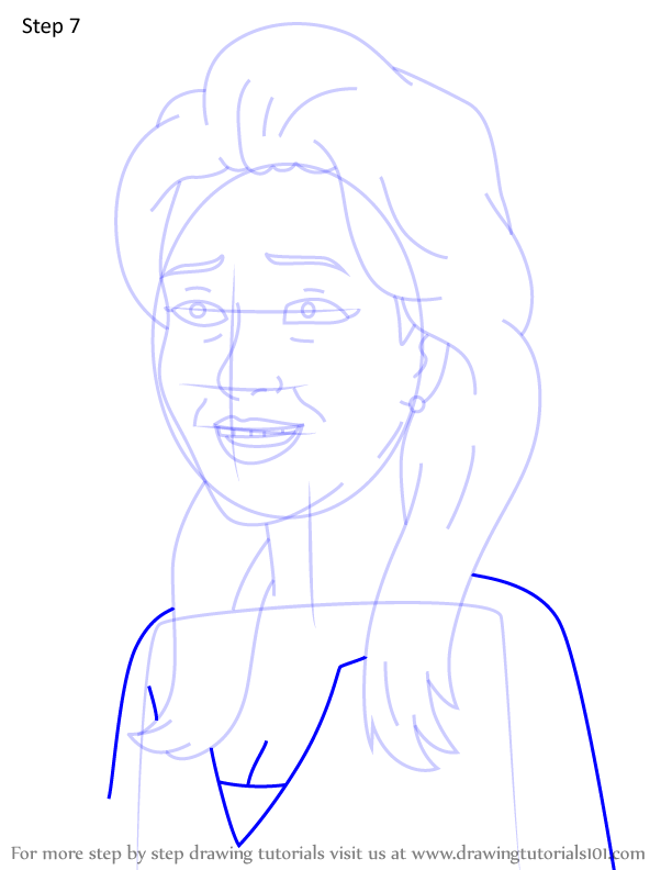 How to Draw Kadee Calhoun from King of the Hill (King of the Hill) Step ...