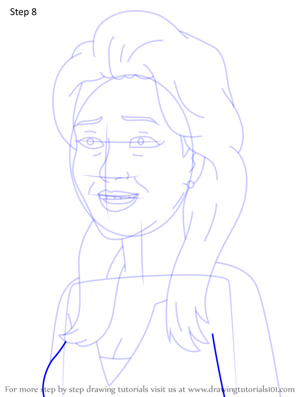 How to Draw Kadee Calhoun from King of the Hill (King of the Hill) Step ...