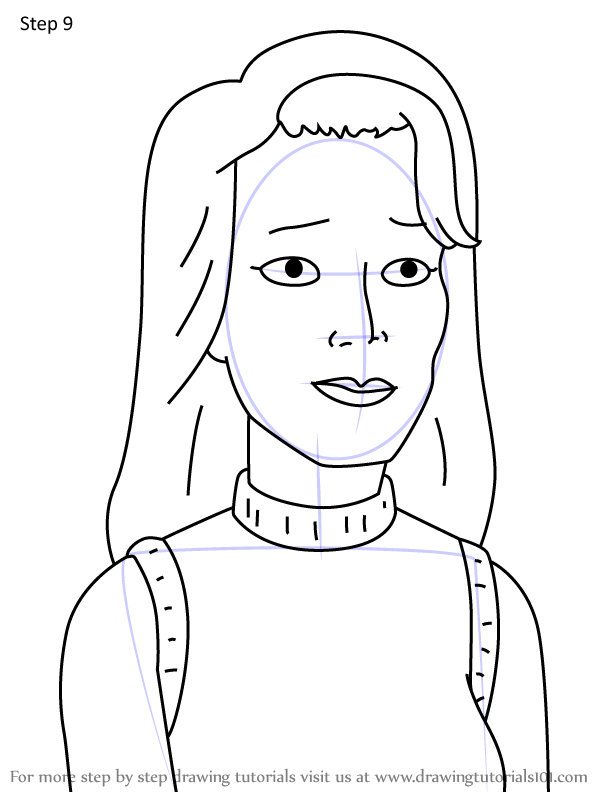 How to Draw Katherine Hester from King of the Hill (King of the Hill ...