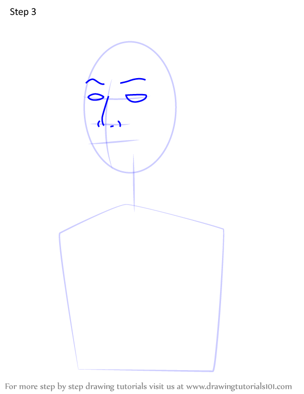 How to Draw Lane Pratley from King of the Hill (King of the Hill) Step ...