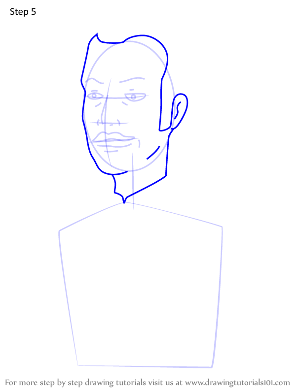 How to Draw Lane Pratley from King of the Hill (King of the Hill) Step ...