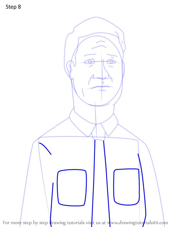 How to Draw Lewis from King of the Hill (King of the Hill) Step by Step ...