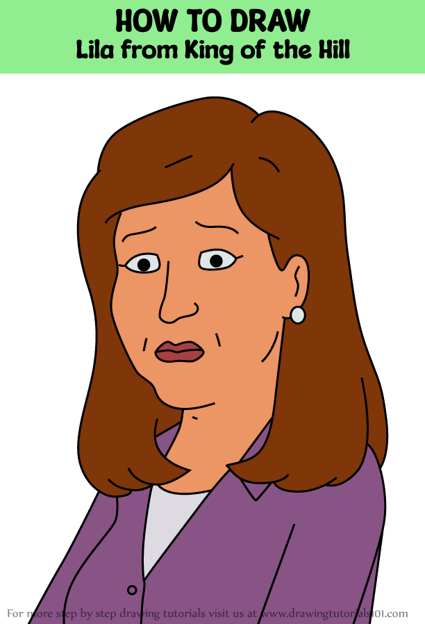 How to Draw Lila from King of the Hill (King of the Hill) Step by Step ...