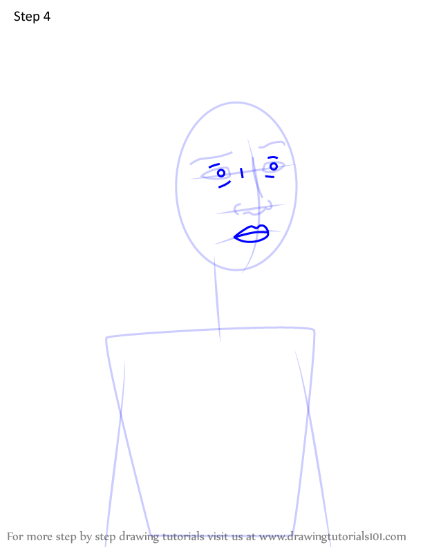 How to Draw Mary Ellen from King of the Hill (King of the Hill) Step by ...