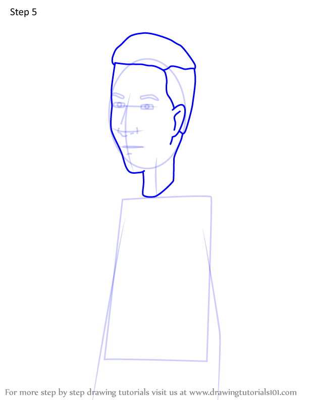 How to Draw Mike from King of the Hill (King of the Hill) Step by Step ...