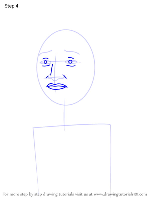 How to Draw Miriam Caney from King of the Hill (King of the Hill) Step ...