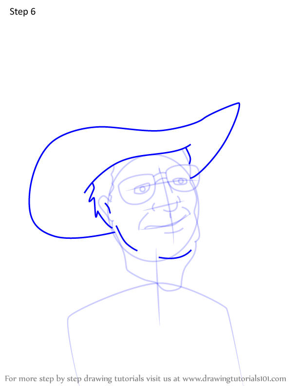 How to Draw Mr. Holloway from King of the Hill (King of the Hill) Step ...