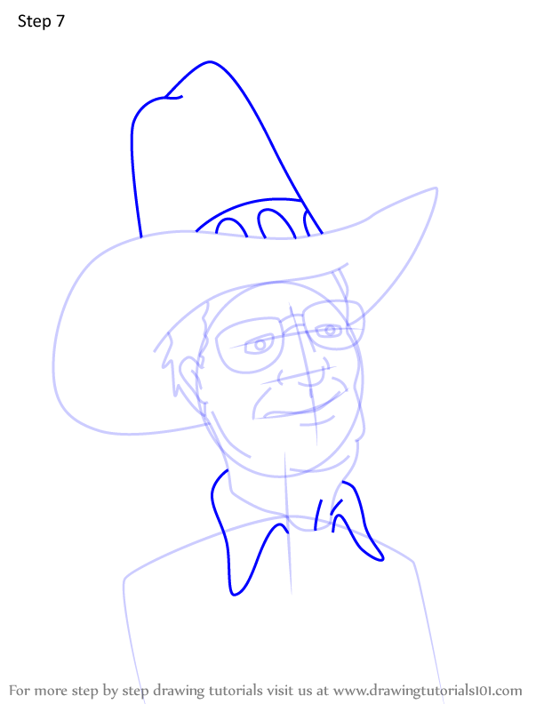How to Draw Mr. Holloway from King of the Hill (King of the Hill) Step ...