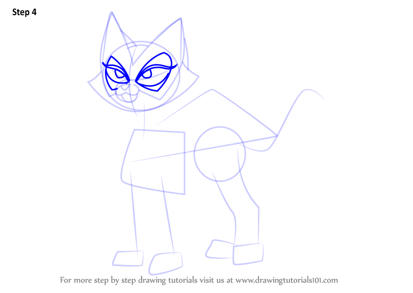 How to Draw Asa the Batcat from Krypto the Superdog (Krypto the ...