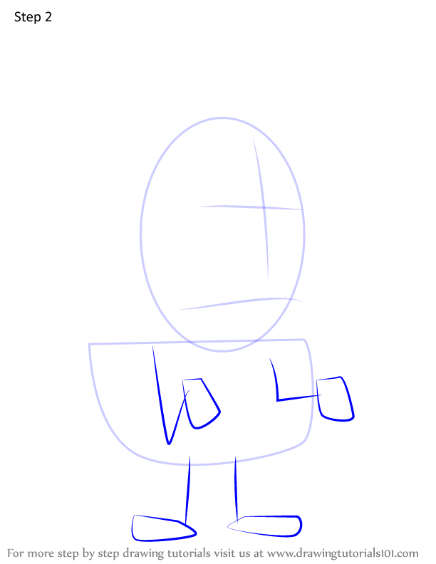 How to Draw The Boss from Lamput (Lamput) Step by Step ...