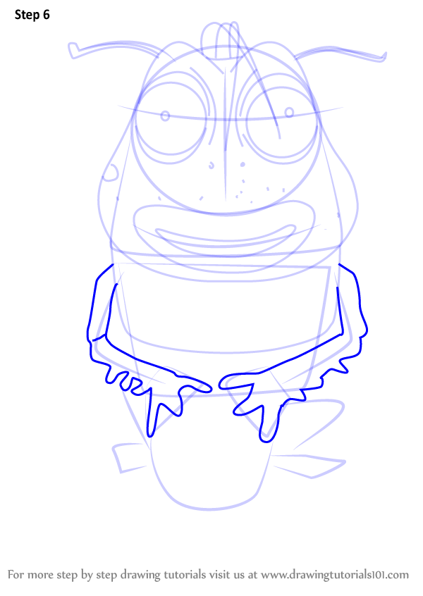 How to Draw Brown from Larva (Larva) Step by Step | DrawingTutorials101.com