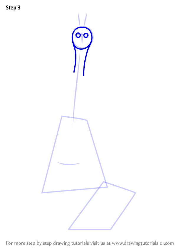How to Draw Violet from Larva (Larva) Step by Step ...