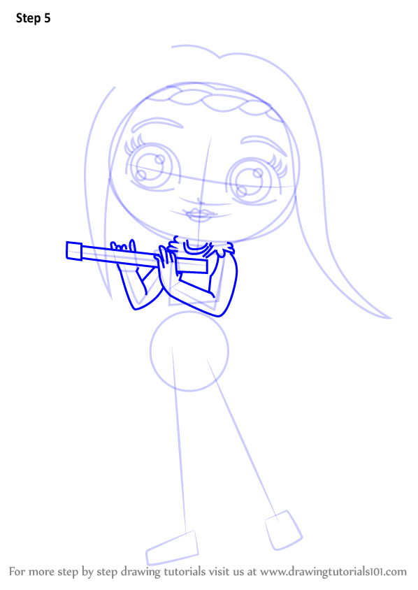 How to Draw Posie from Little Charmers (Little Charmers) Step by Step ...