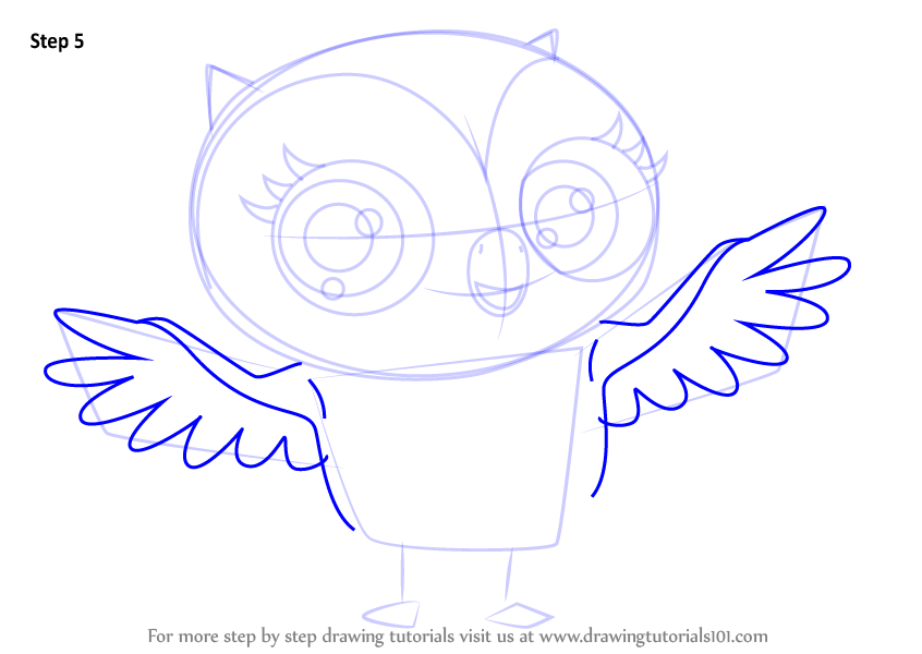How to Draw Treble from Little Charmers (Little Charmers) Step by Step ...