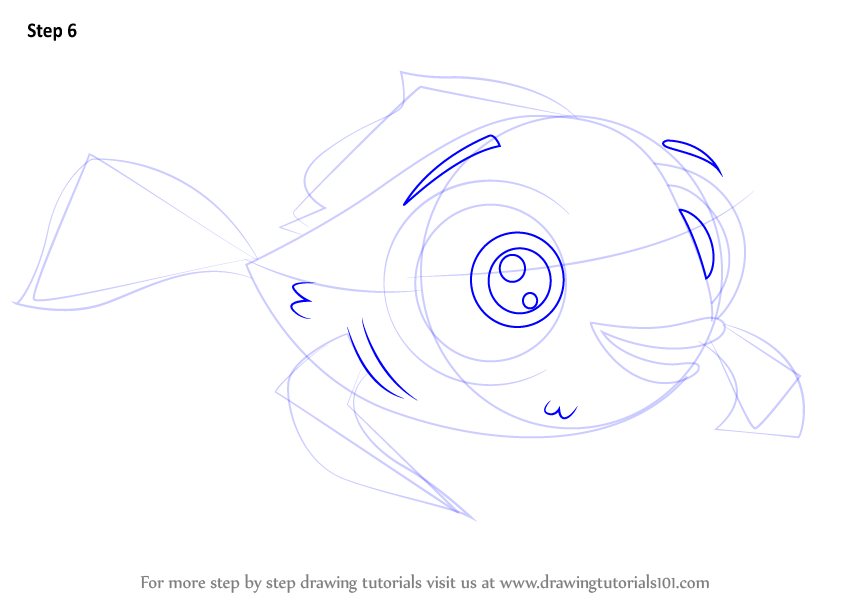 How to Draw Goldy from Littlest Pet Shop (Littlest Pet Shop) Step by ...
