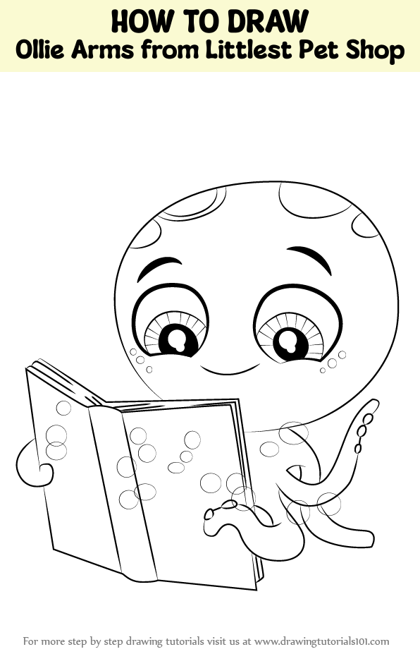 How to Draw Ollie Arms from Littlest Pet Shop (Littlest Pet Shop) Step ...