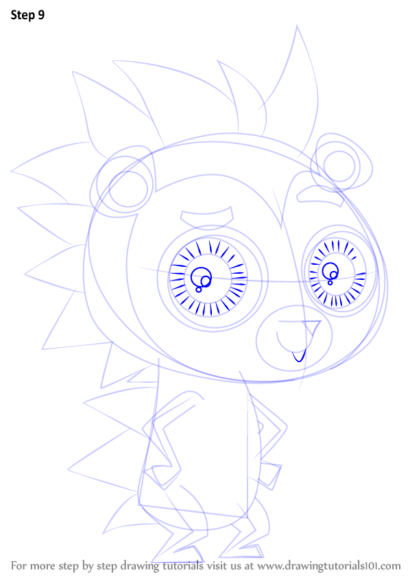 How to Draw Russell Ferguson from Littlest Pet Shop (Littlest Pet Shop ...