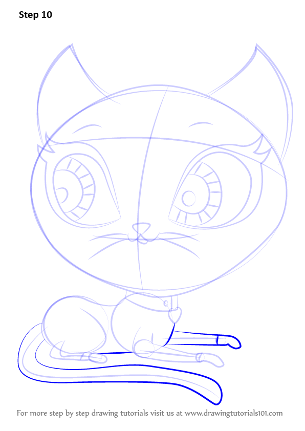 How to Draw Scout Kerry from Littlest Pet Shop (Littlest Pet Shop) Step ...
