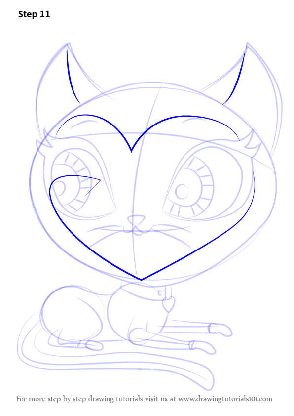 How to Draw Scout Kerry from Littlest Pet Shop (Littlest Pet Shop) Step ...