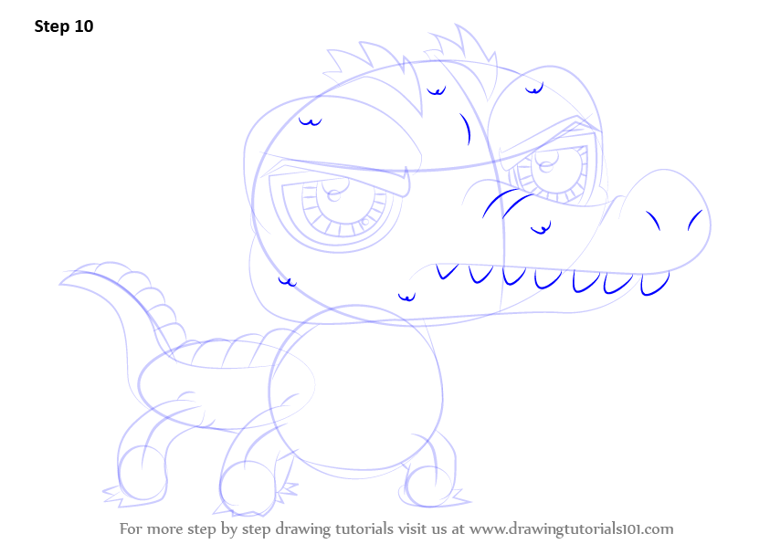 How to Draw Wiggles McSunbask from Littlest Pet Shop (Littlest Pet Shop ...