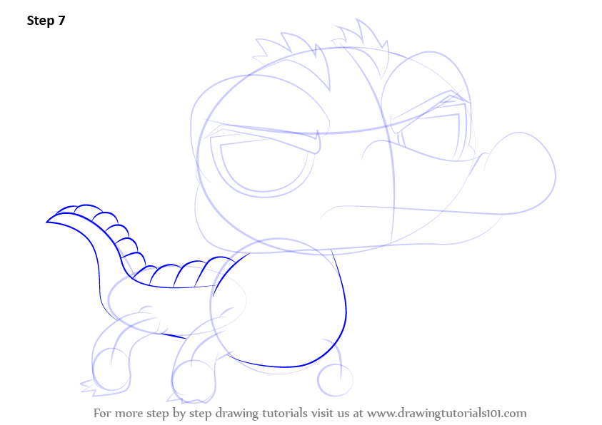 How to Draw Wiggles McSunbask from Littlest Pet Shop (Littlest Pet Shop ...