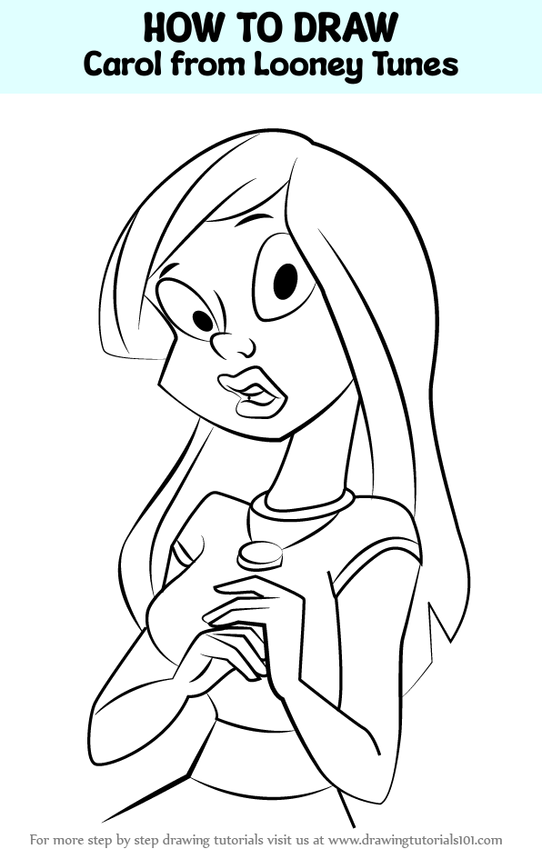 How to Draw Carol from Looney Tunes (Looney Tunes) Step by Step ...