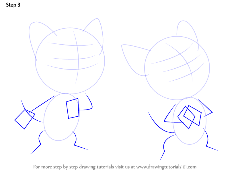 How to Draw Mac and Tosh from Looney Tunes (Looney Tunes) Step by Step ...