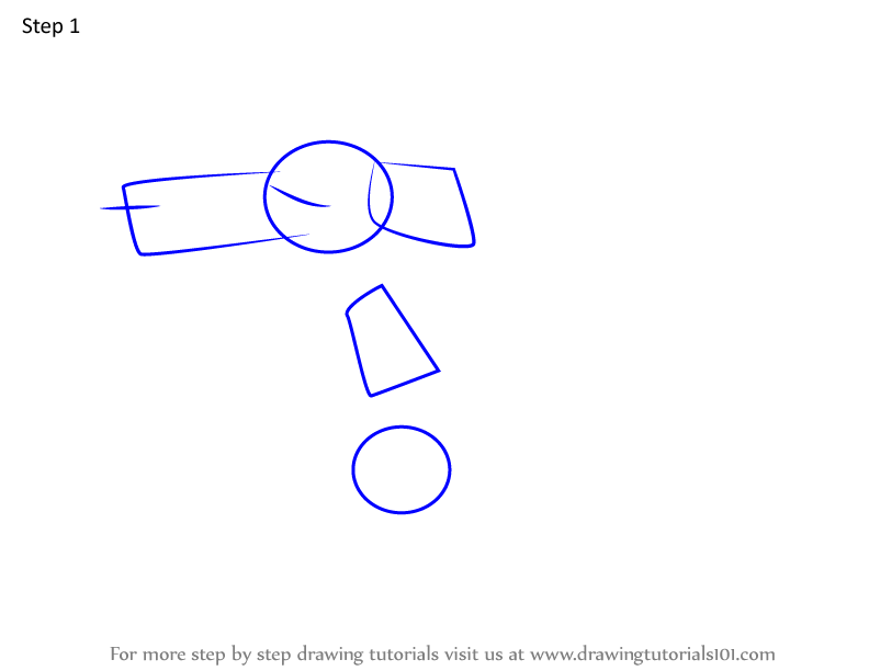 How to Draw Slowpoke Rodriguez from Looney Tunes (Looney Tunes) Step by ...