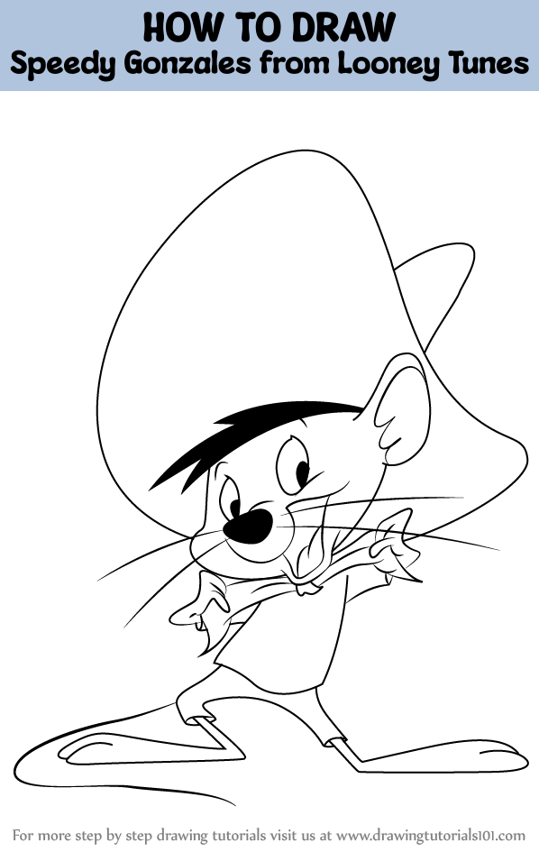 Comment Dessiner Speedy Gonzales Replying To @rickmears94 Stitch As