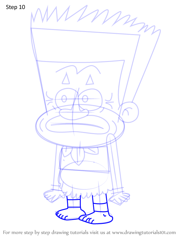 How to Draw Chief Jolly Pops from Looped (Looped) Step by Step ...