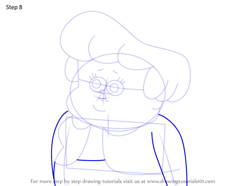How to Draw Marnie from Looped (Looped) Step by Step ...