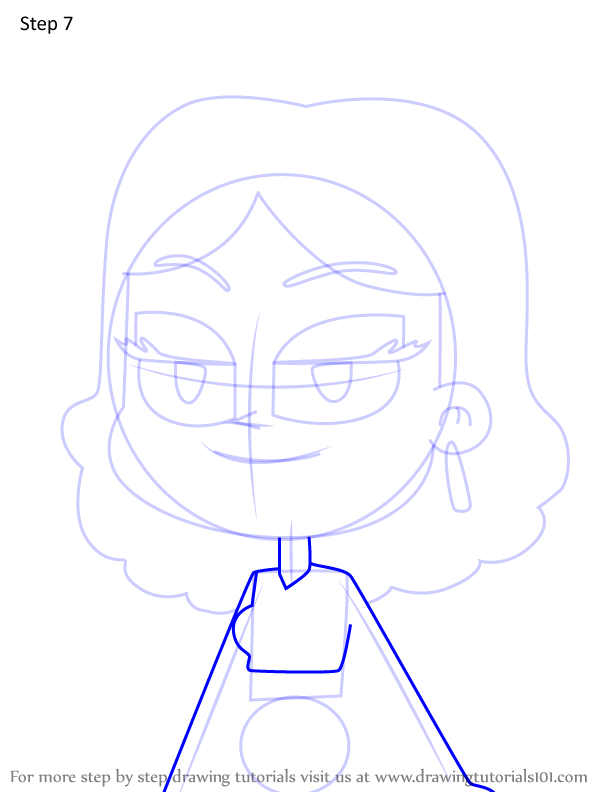 How to Draw Natasha from Looped (Looped) Step by Step ...