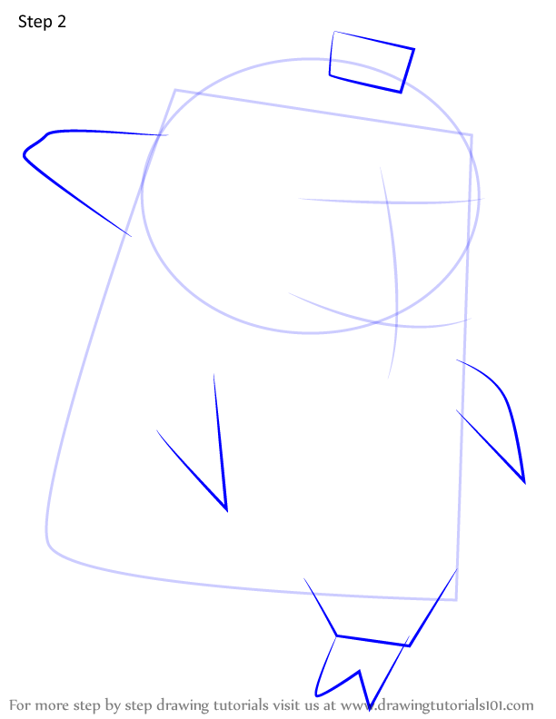 How to Draw Noo Noo from Looped (Looped) Step by Step ...