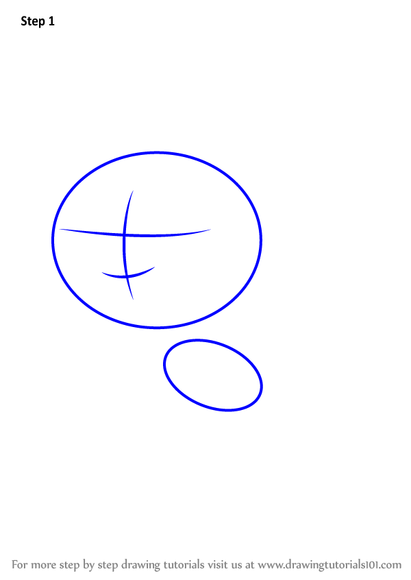 How to Draw Royal Blue Butt from Looped (Looped) Step by Step ...