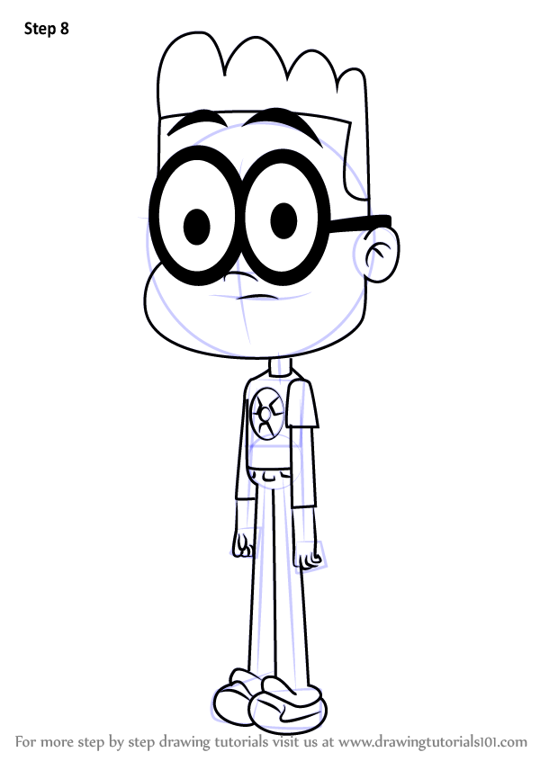 How to Draw Theo Merton Jr. from Looped (Looped) Step by Step ...