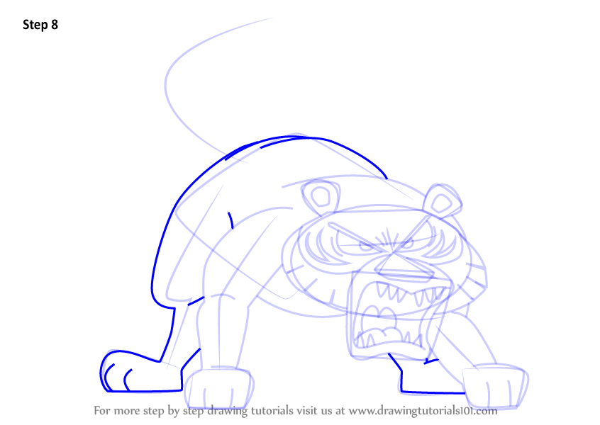 How to Draw Timmy the Tiger from Looped (Looped) Step by Step ...