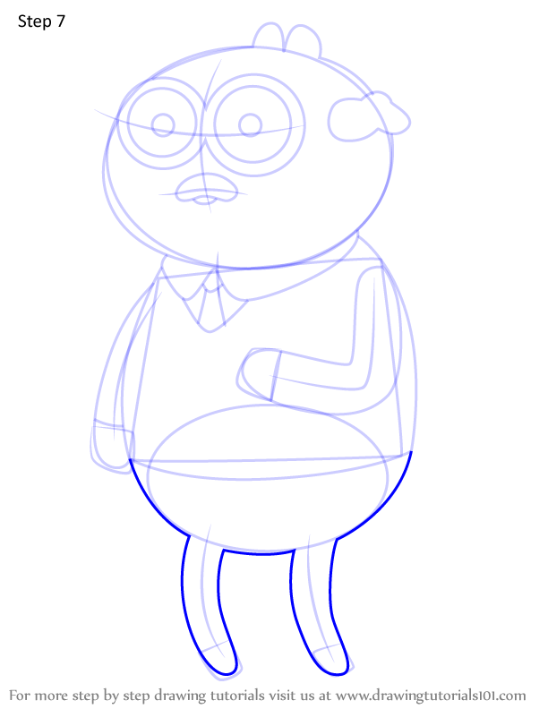 How to Draw Garreth from Lu and the Bally Bunch (Lu and the Bally Bunch ...