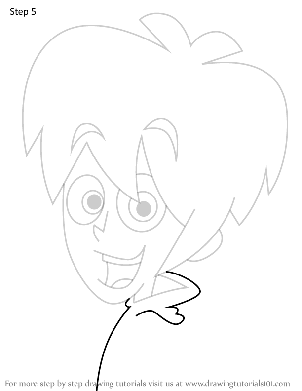 How to Draw Fred Luckpuig from Lucky Fred (Lucky Fred) Step by Step ...