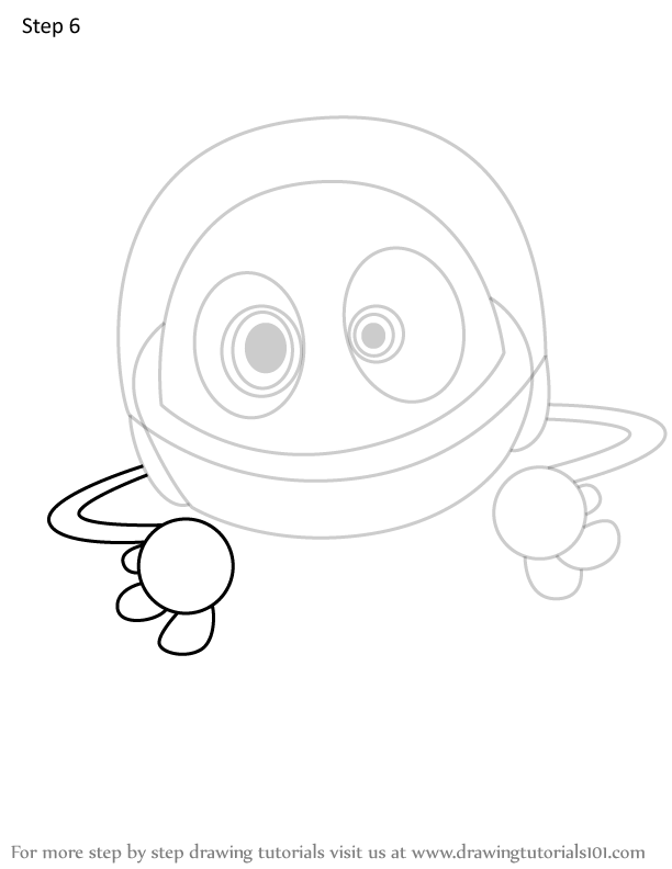 How to Draw Friday from Lucky Fred (Lucky Fred) Step by Step ...