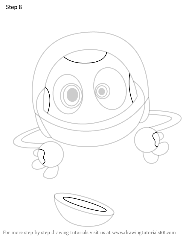 How to Draw Friday from Lucky Fred (Lucky Fred) Step by Step ...