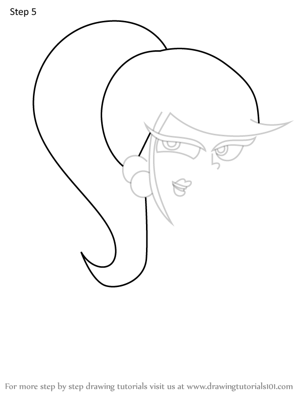 How to Draw Nora from Lucky Fred (Lucky Fred) Step by Step ...